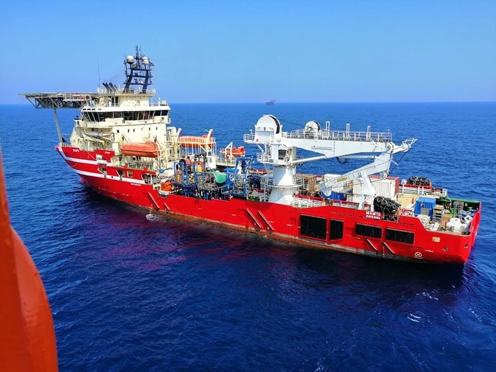 Commercial diving projects Italy Libya Egypt Croatia